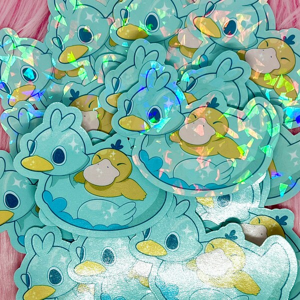 Psyduck Stickers - Etsy