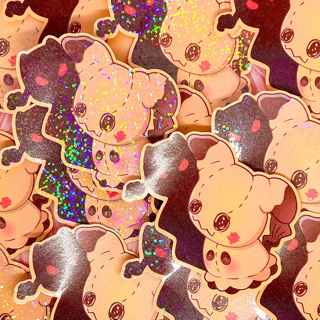 Mimikyu Pokémon Fanart Stickers 2-3/4 Inch/70 Mm - Etsy