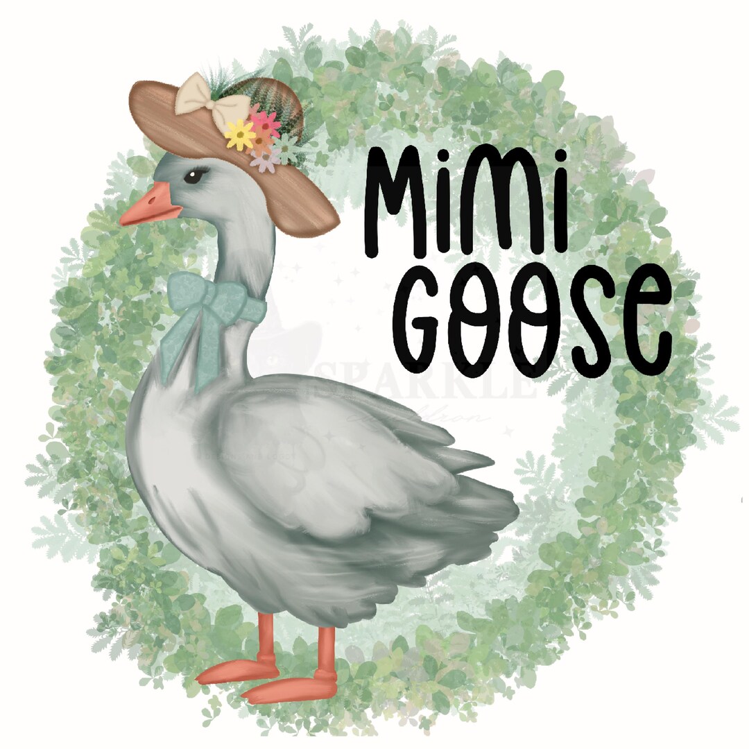 Mimi Goose Png File - Etsy