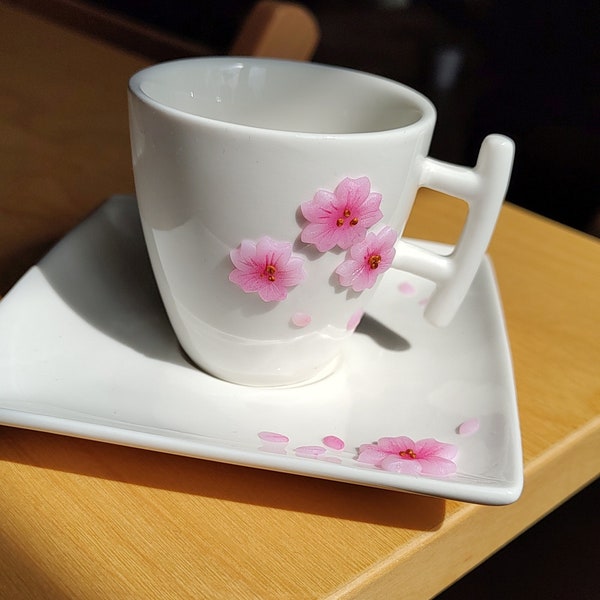 Sakura Espresso Cup - Etsy