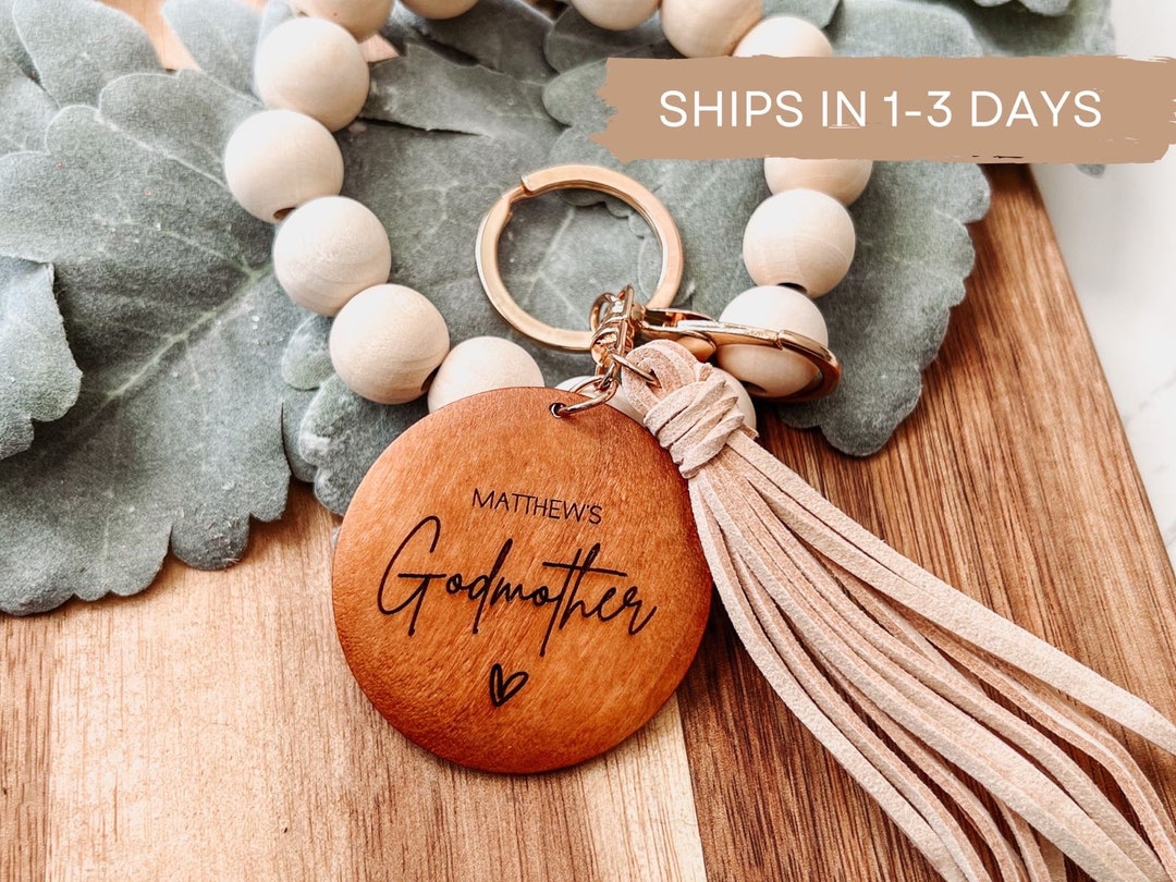 Personalized Madrina Proposal | Engraved Godmother Keychain| God Father ...