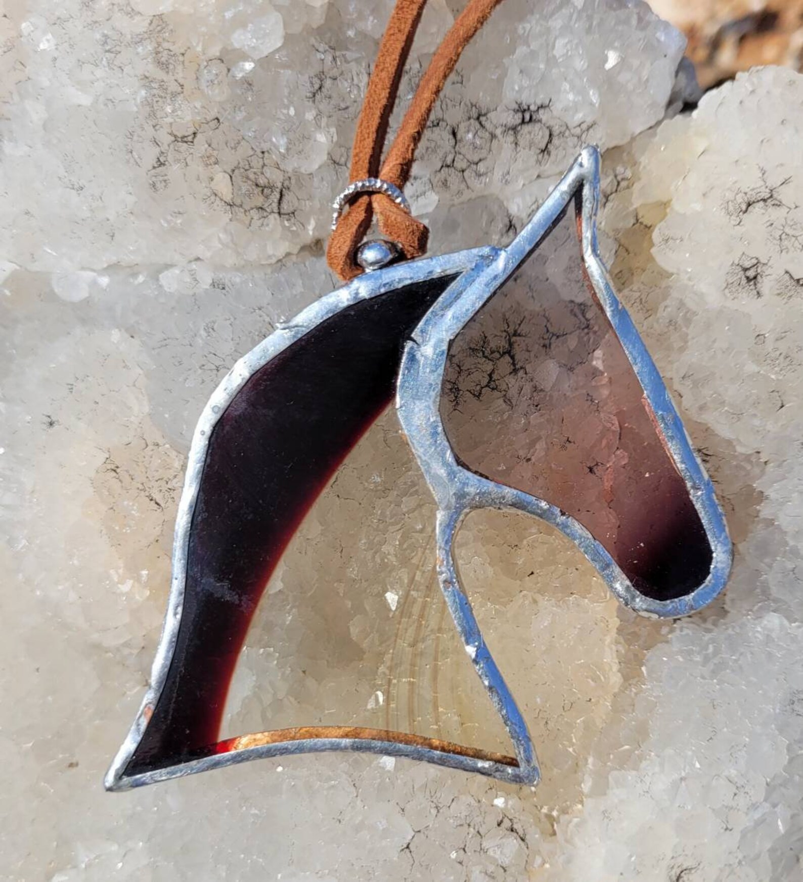 Stained Glass Horse. Western Decor. - Etsy