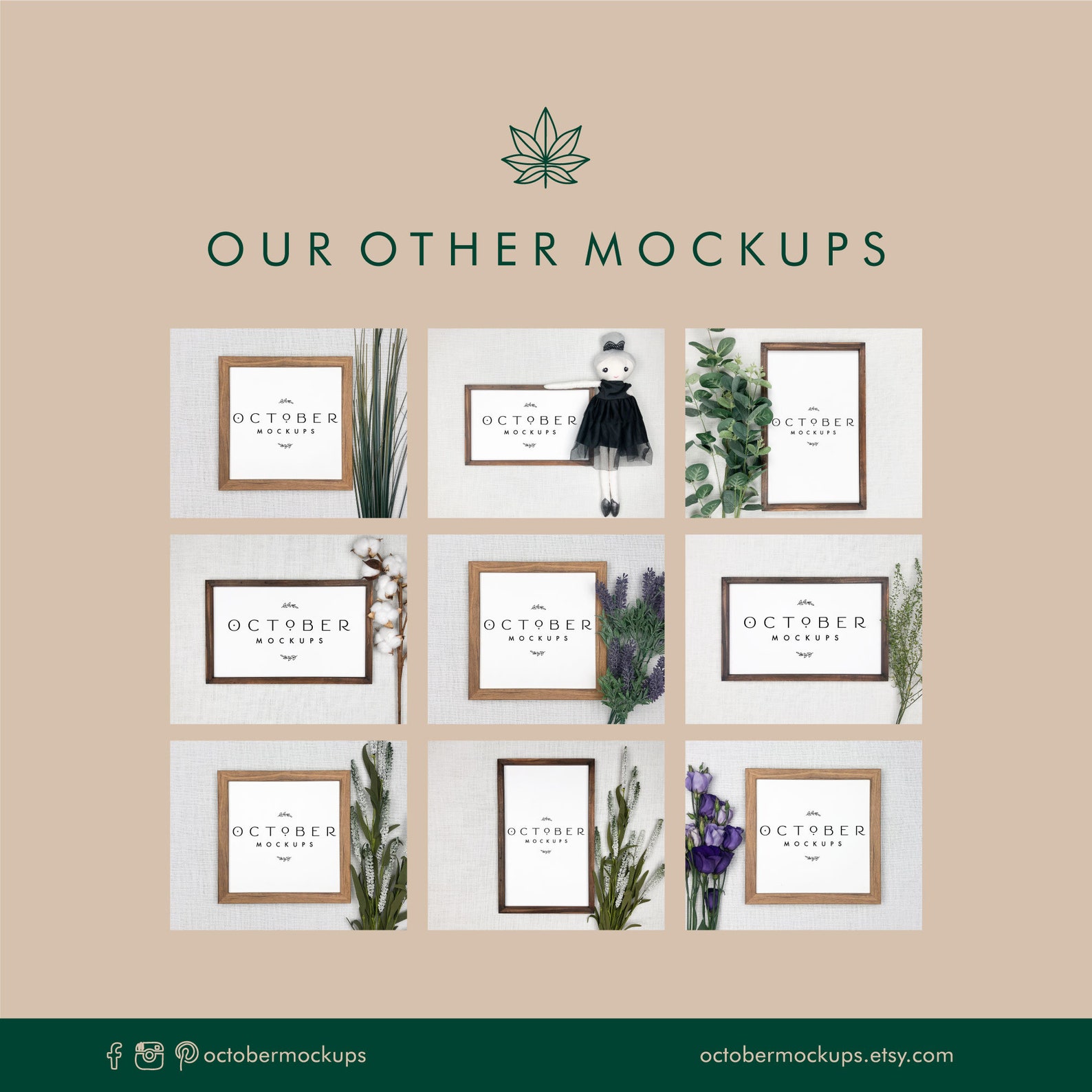 Card Mockup Landscape Card Mockup Invitation Mockup - Etsy