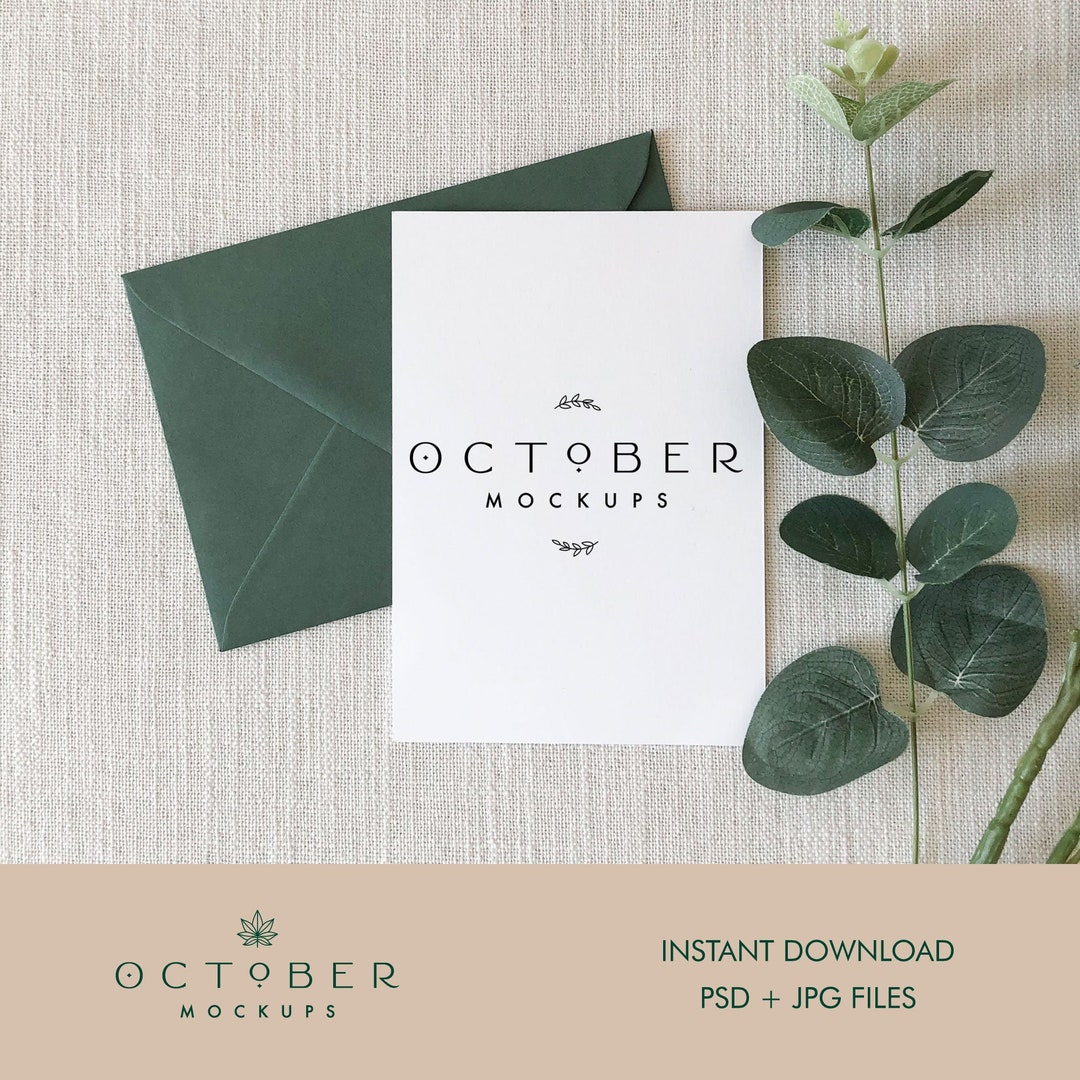 Card Mockup | Card Envelope Mockup | Invitation Mockup | Mockup ...