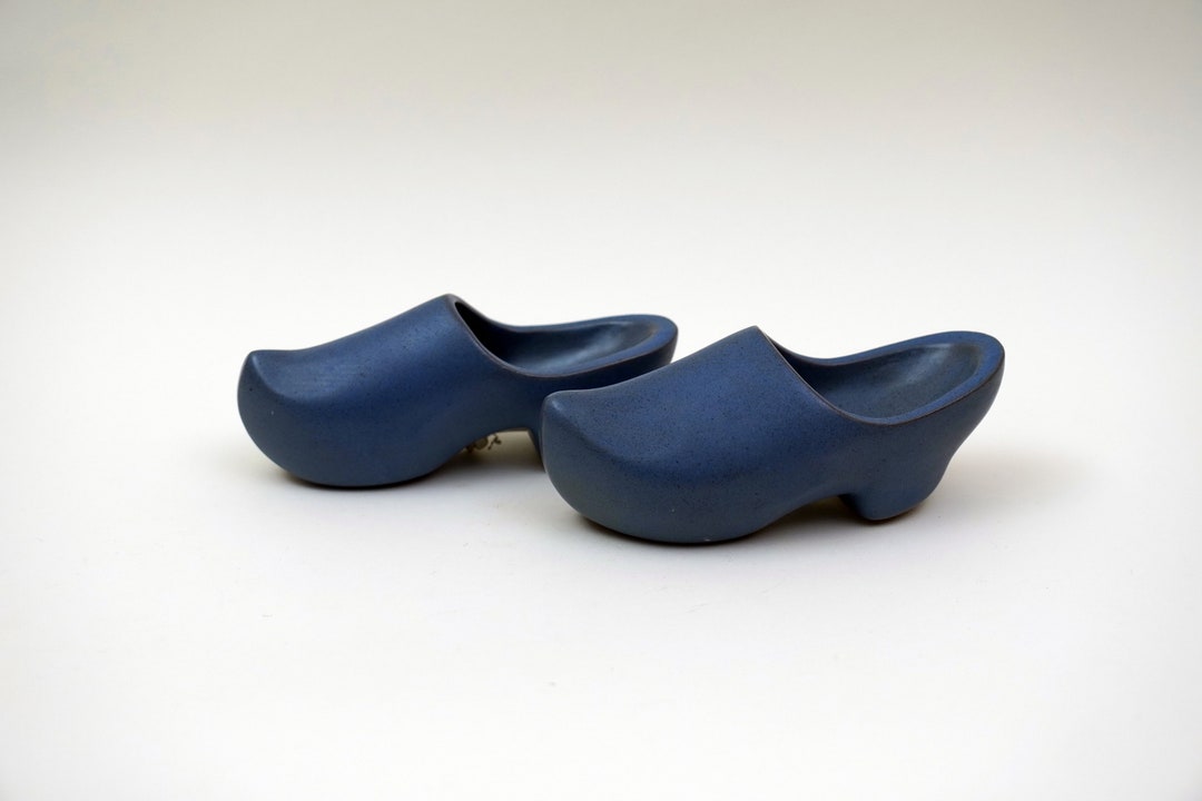 15 X 12 Vintage 80s ABERRAS Handmade Ceramic Dutch Clogs Shoes ...