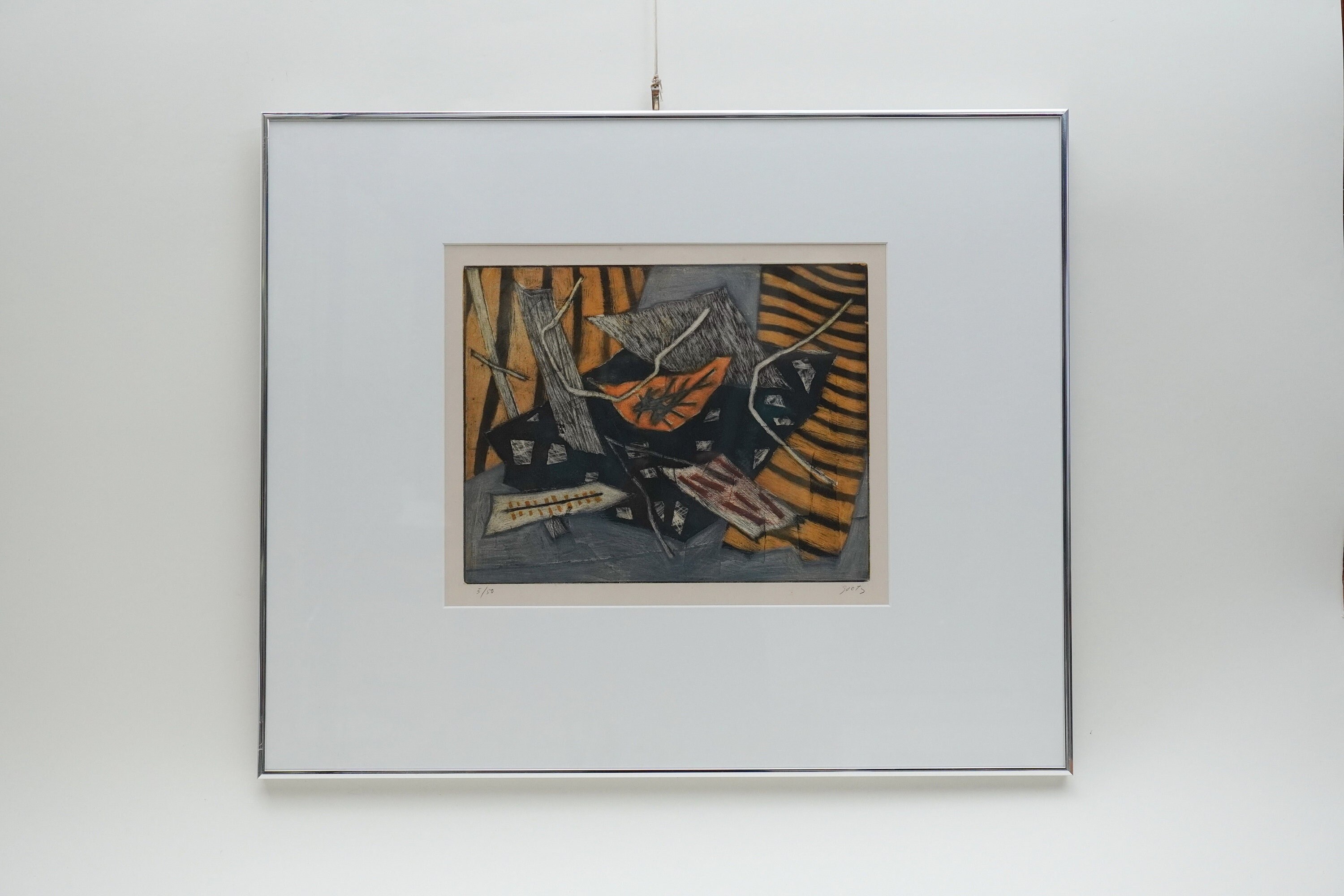 54 X 60 Mid-century Modern LITHOGRAPHY Signed Numbered - Etsy