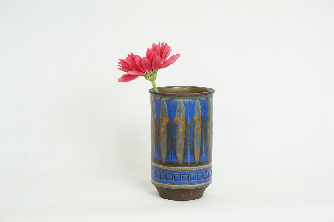 Ulla Winblad Studio Pottery Vase: Midcentury Scandinavian Stoneware - Etsy