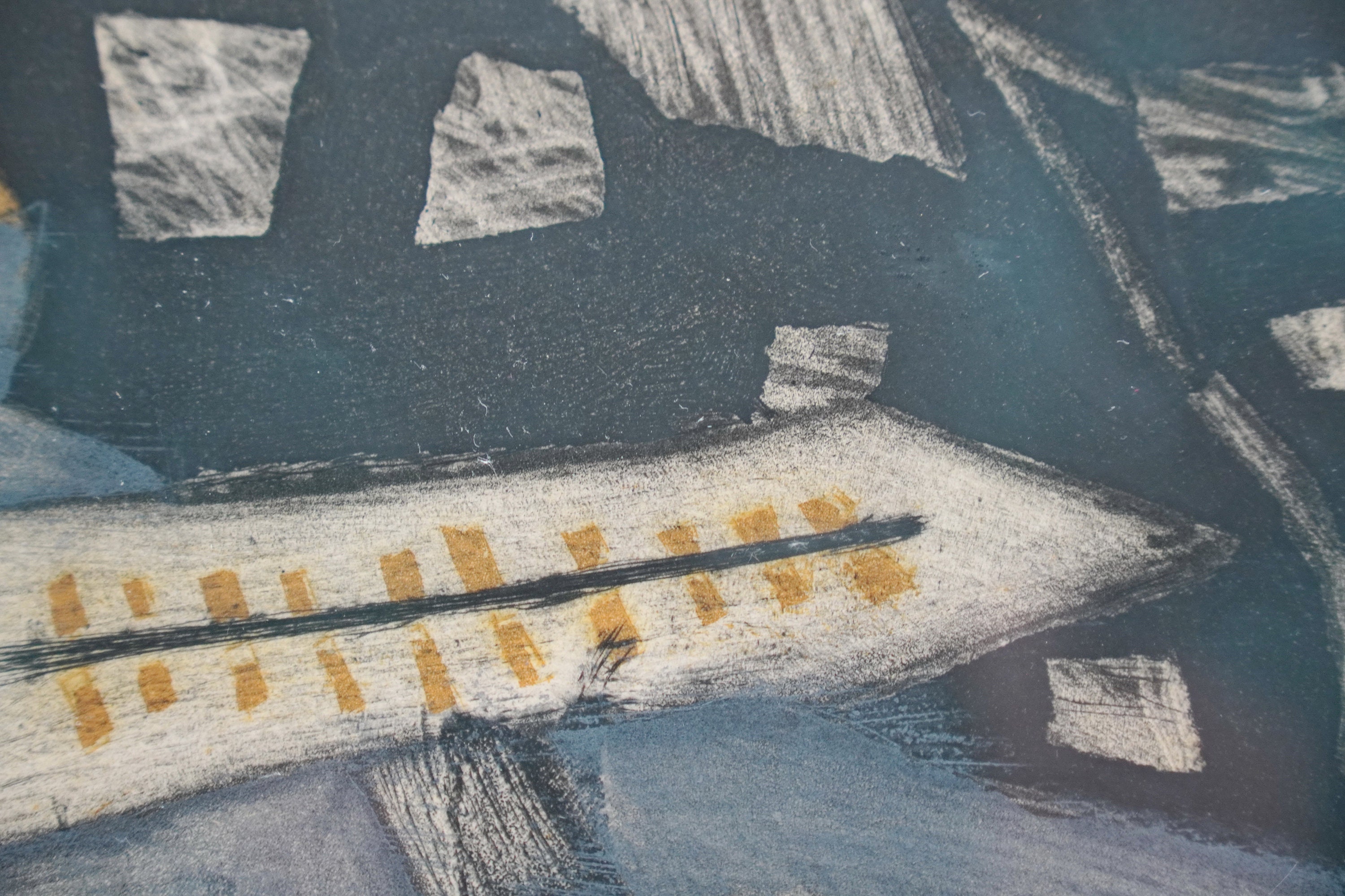 54 X 60 Mid-century Modern LITHOGRAPHY Signed Numbered - Etsy