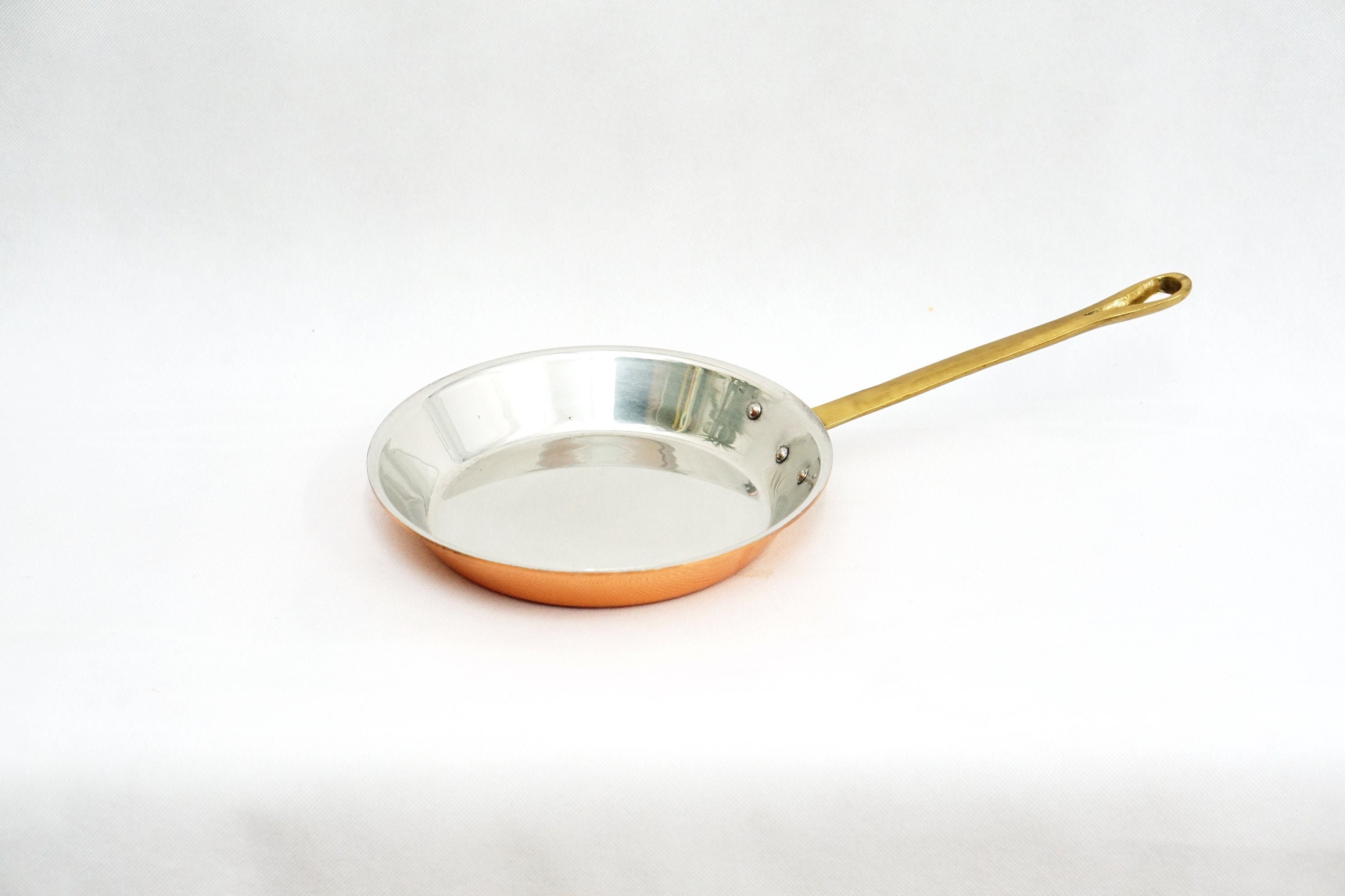 Mid Century COPRAL Tin LINED Copper Pan With Brass Handle Fish - Etsy