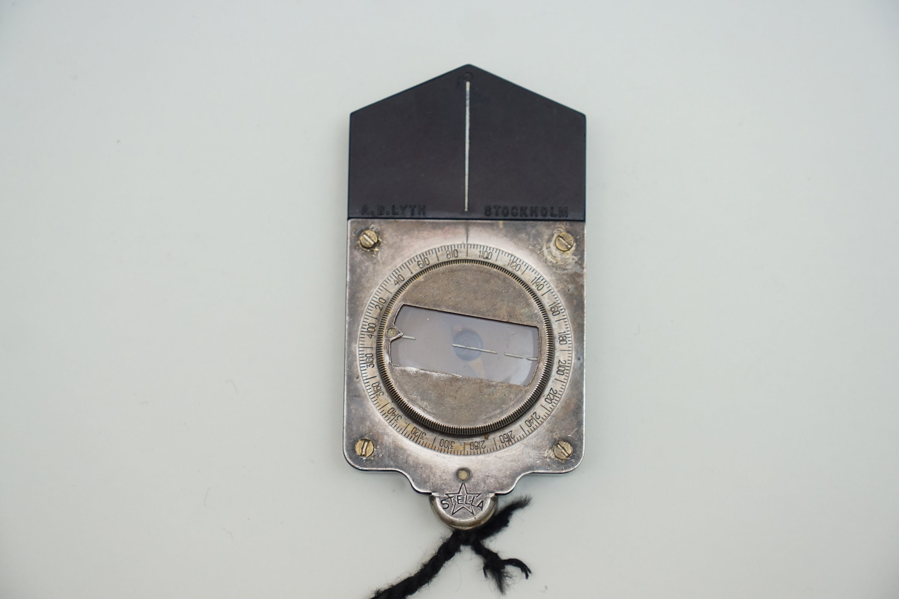 1930's STELLA BAKELITE COMPASS Instrumentfabriks Ab Lyth Stockholm ...