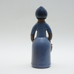 27 X 12 Vintage ELBOGEN KERAMIK SWEDEN Figurine Figure Midsommar Style ...