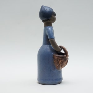 27 X 12 Vintage ELBOGEN KERAMIK SWEDEN Figurine Figure Midsommar Style ...