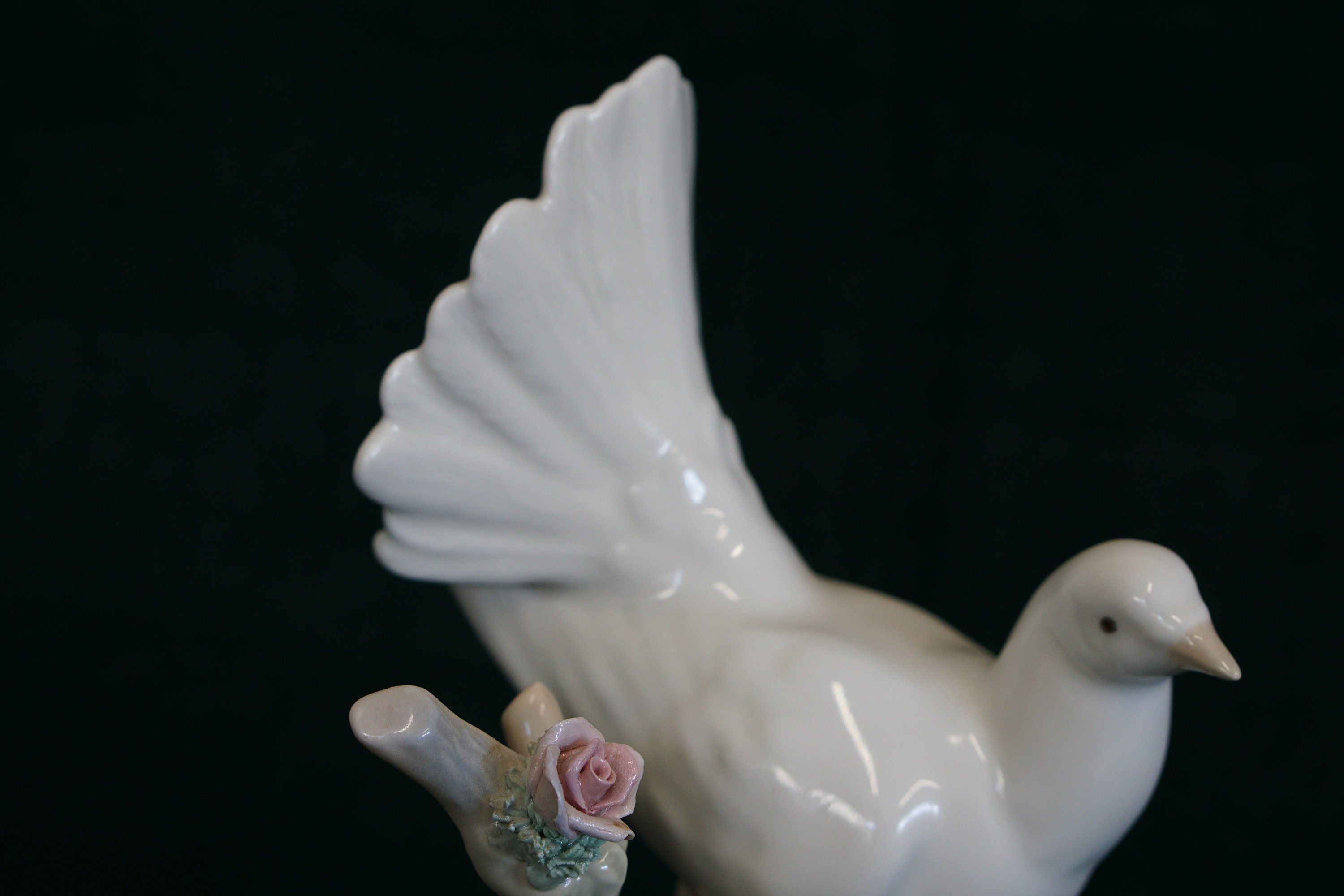 Vintage Mid Century PORCEVAL Dove Figurine Made in Spain | Etsy