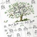 Reverse Family Tree Large Framed Illustration 5 Generations - Etsy