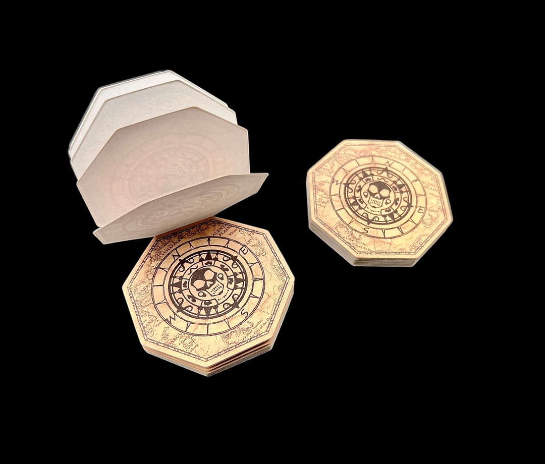 Vintage Style Pirate Themed Mini Notepad With Skulls, Exploration ...