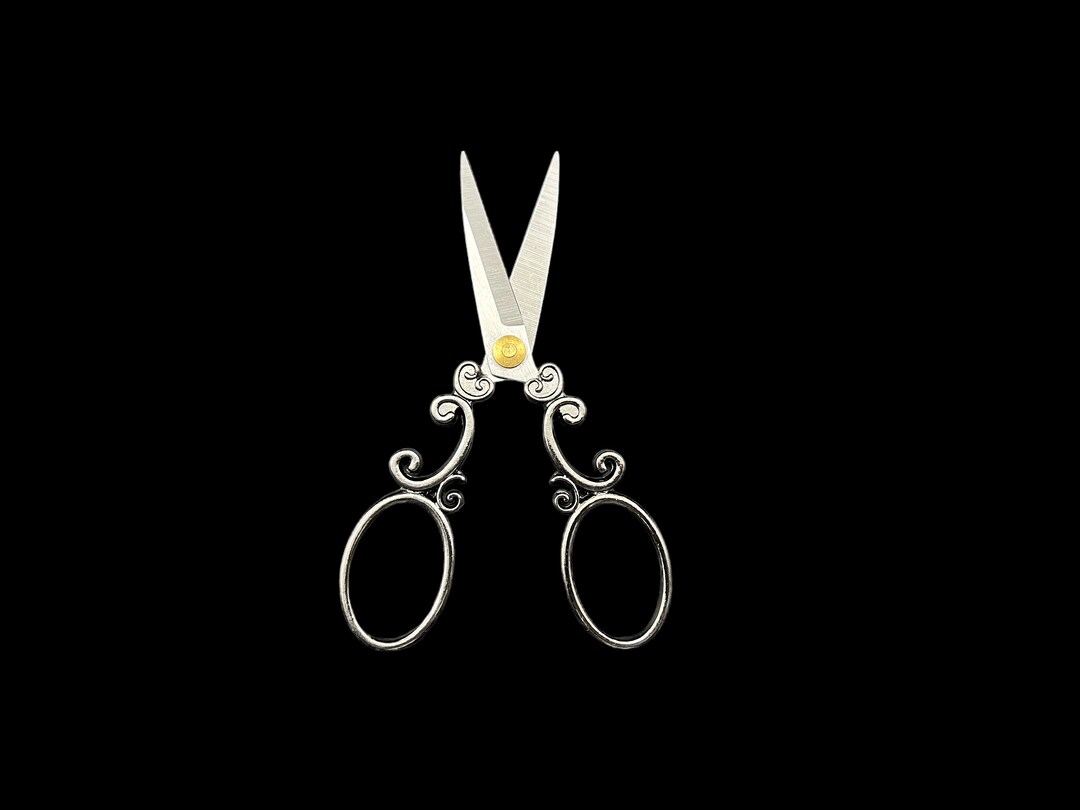 Arabesque Scissors Instruments Tools Dip Ink Pad Stamp Scrapbooking ...