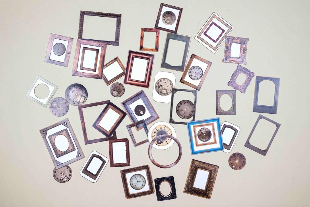 Collector Frames Cutout Paper for Craft, Sketch Book, Journaling ...