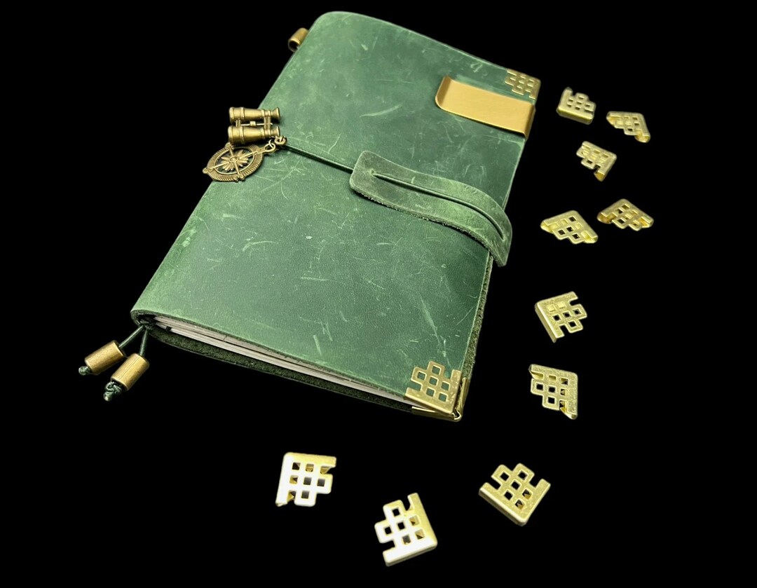 Unique Decorative Waffle Design Metal Corners for Notebooks, Journals ...