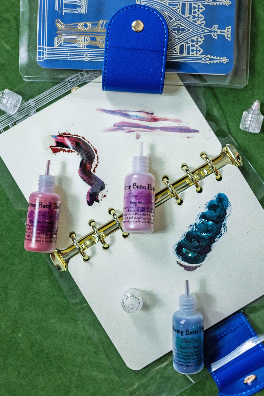 Alchemy Burst Powders: Vibrant Powder Pigments Add Washed Hues or Pops ...