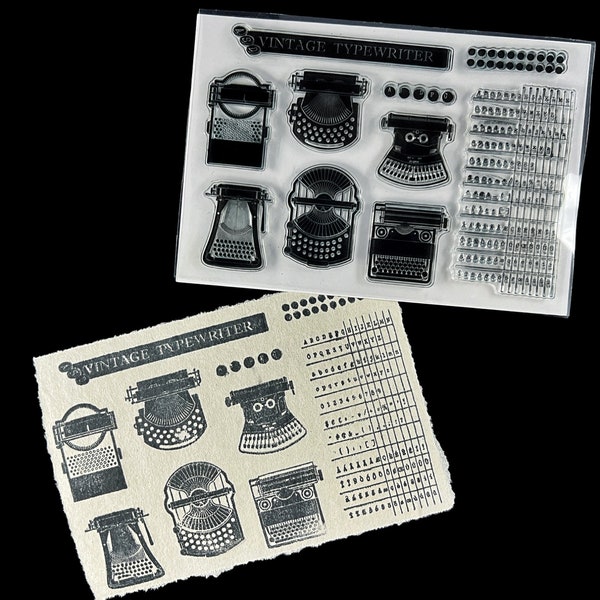 Typewriter Stamps - Etsy