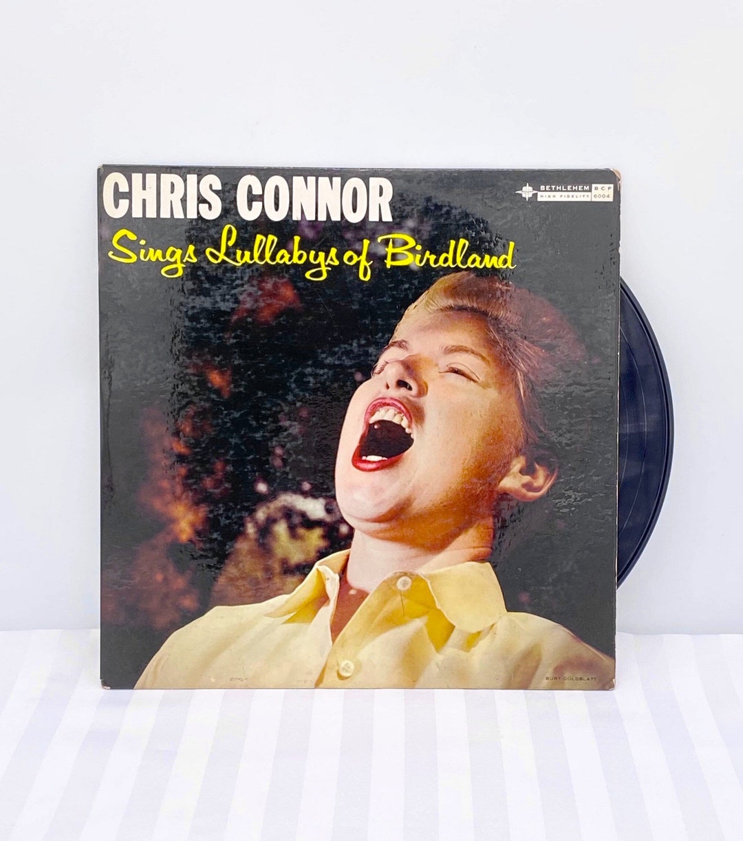 Chris Connor Sings Lullabys of Birdland Vintage Vinyl Record Album ...
