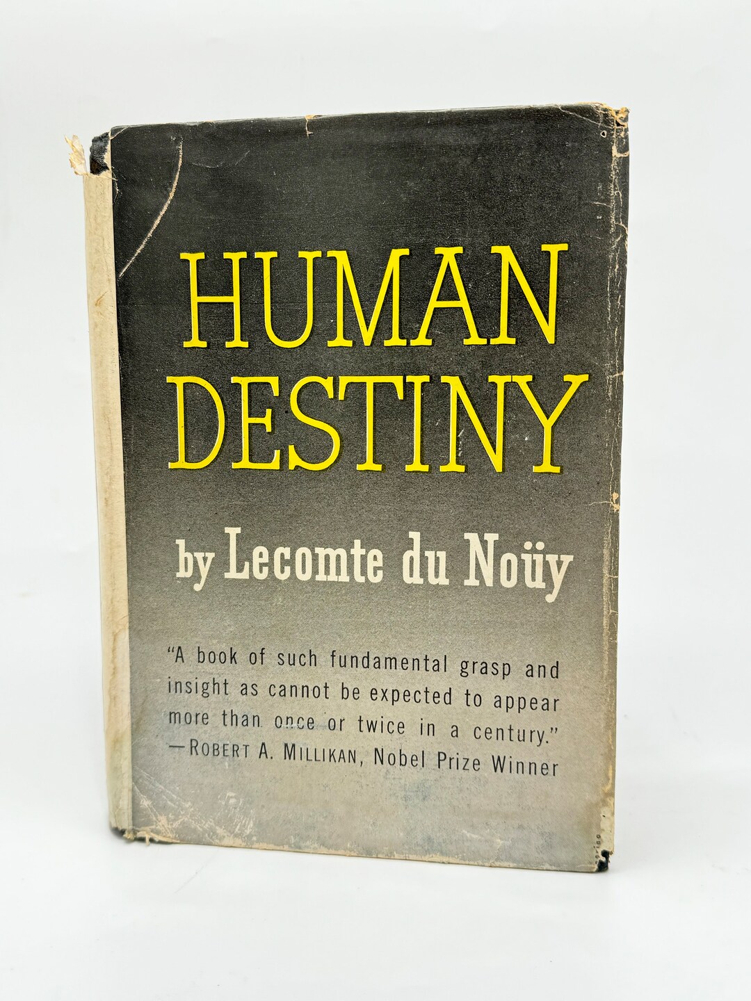 Human Destiny by Lecomte Du Nouy Hardcover First Edition Book With Dust Jacket - 1940s Book With ...