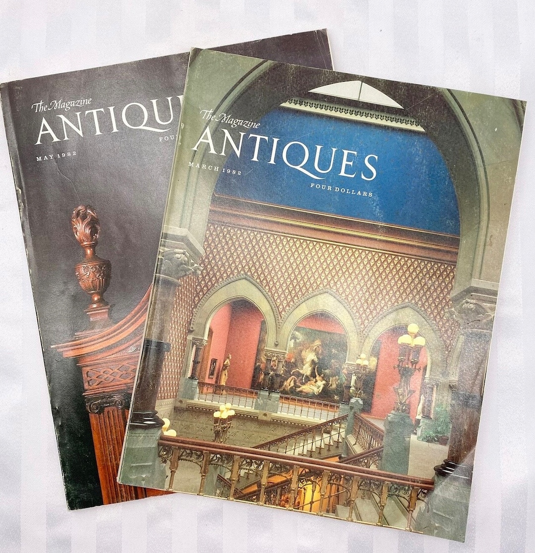 The Magazine Antiques Vintage 1980s Magazines Antiques Magazine With ...