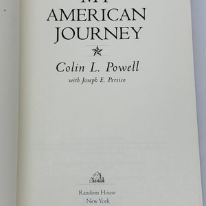 My American Journey by General Colin Powell Hardcover First Edition ...