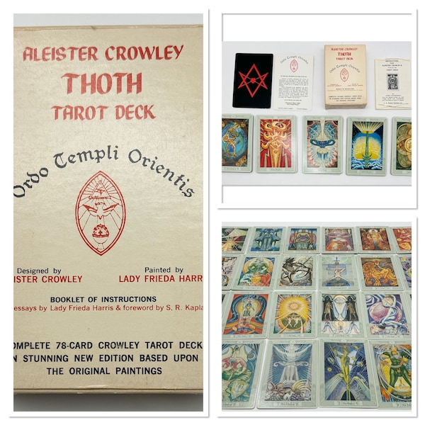 Thoth Tarot - Etsy