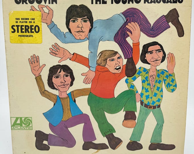 Groovin’ by the Young Rascals Vintage Vinyl Record Album - Classic Rock ...