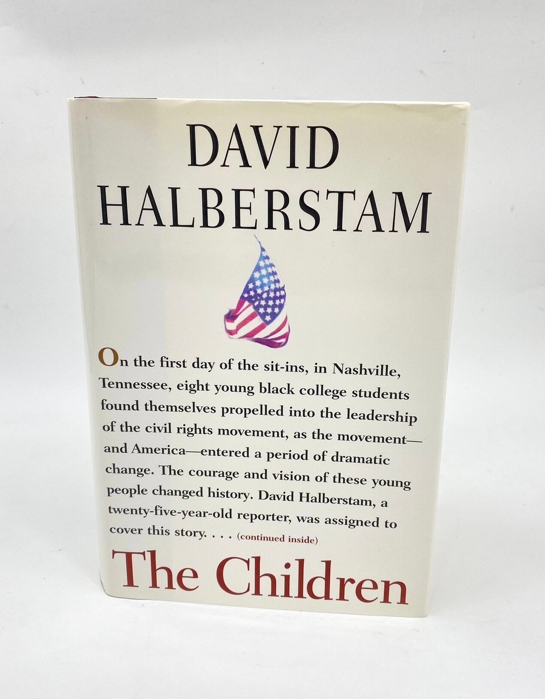 The Children by David Halberstam Signed Hardcover First Edition Book ...