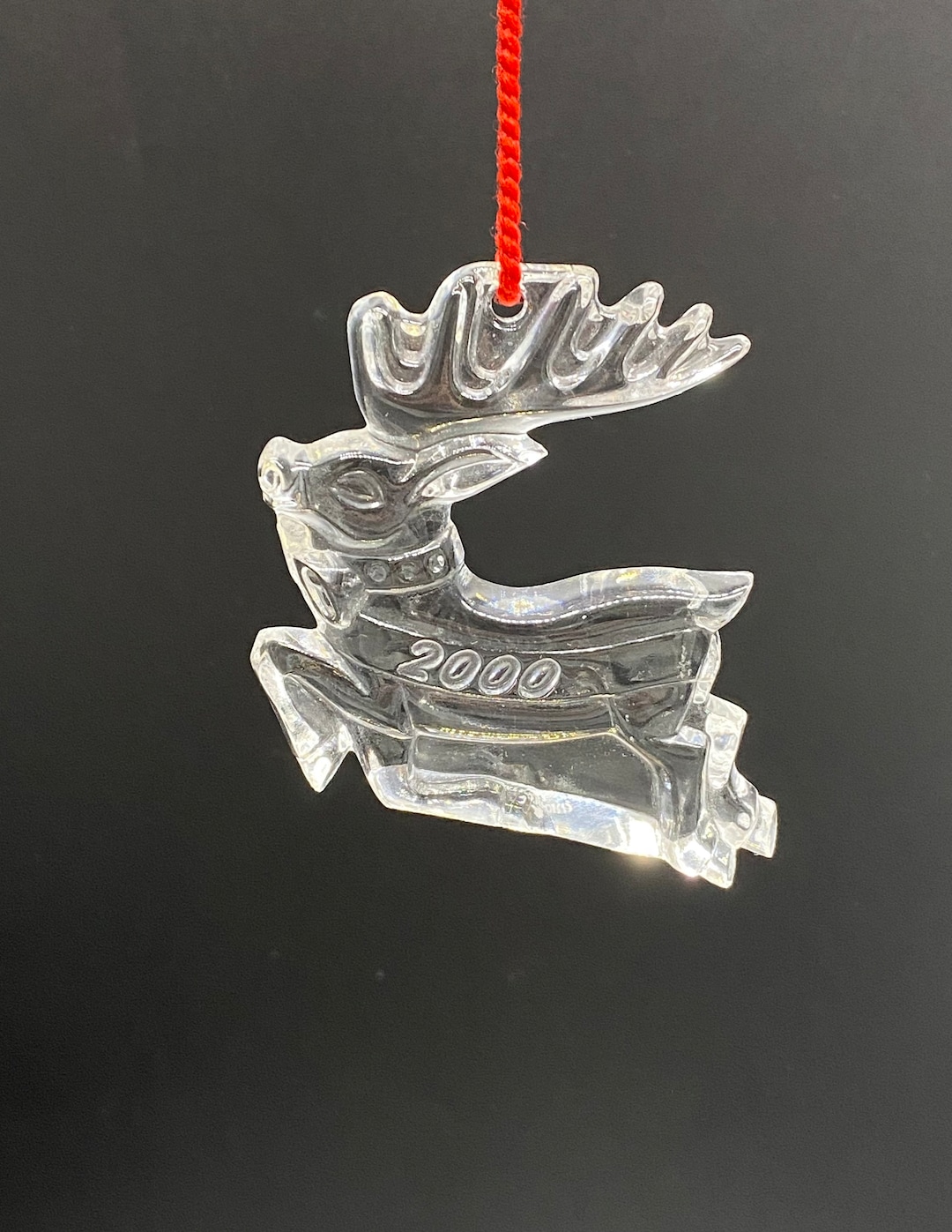 Waterford Crystal Christmas Ornament Vintage 2000 Waterford Crystal ...