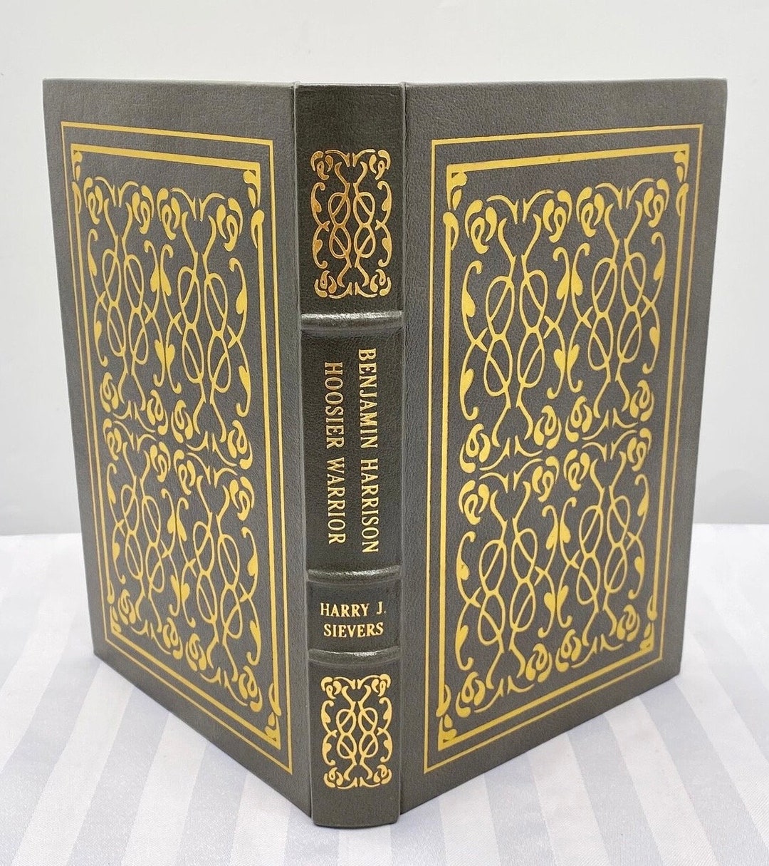 Benjamin Harrison Hoosier Warrior by Harry Sievers Leather Bound Book ...