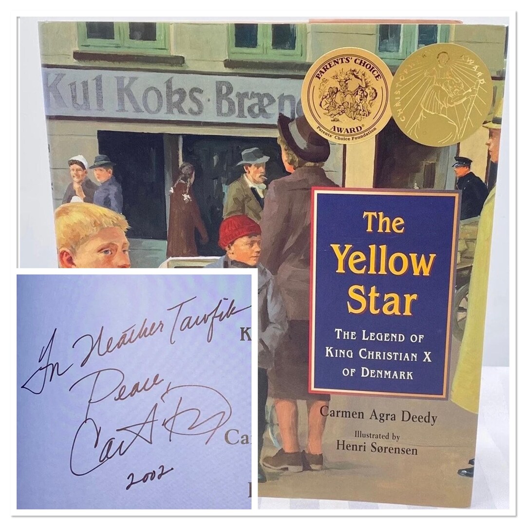 The Yellow Star by Carmen Agra Deedy Hardcover First Edition Signed ...