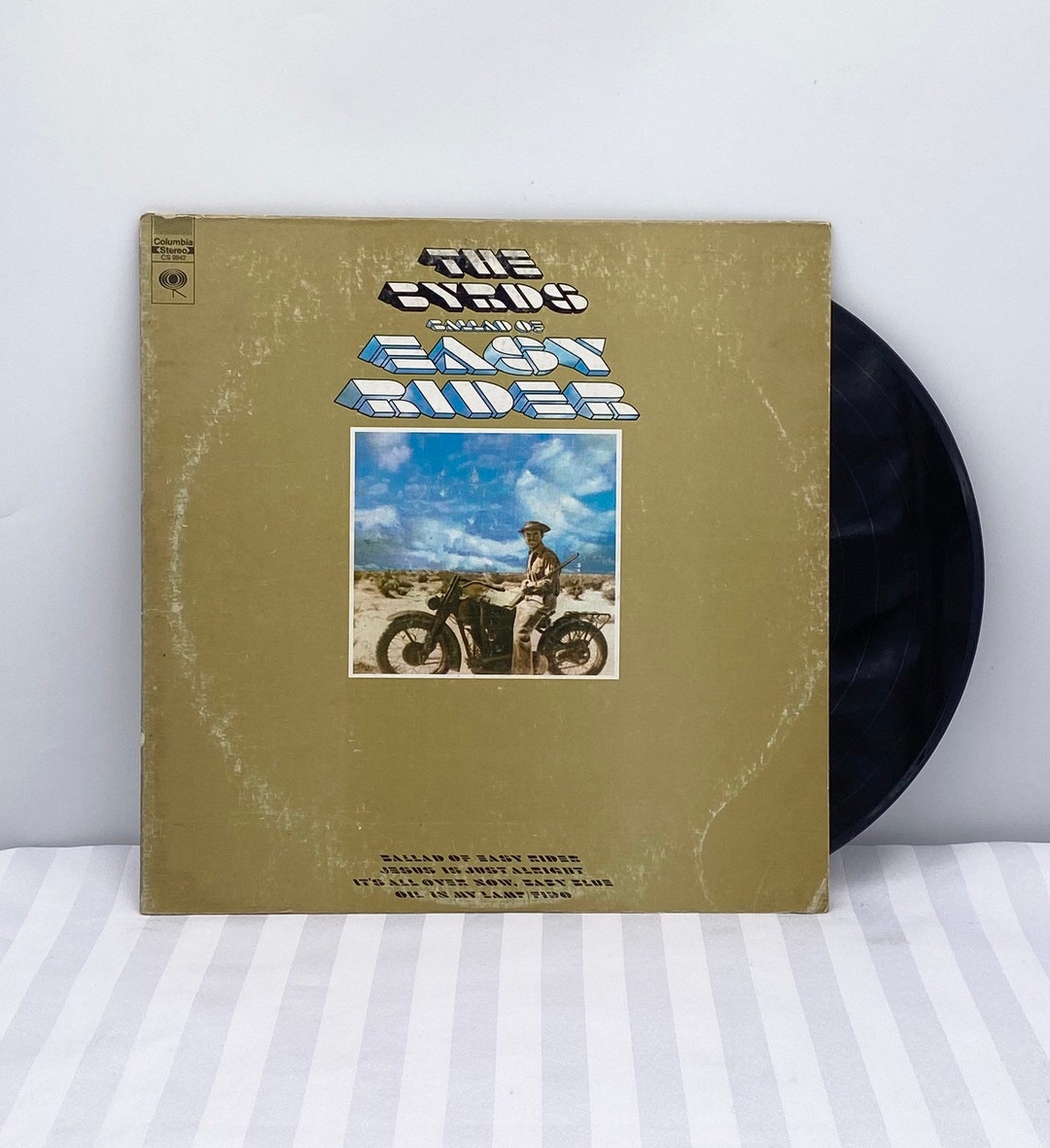 The Byrds the Ballad of Easy Rider Vintage Vinyl Record Album 1960s ...