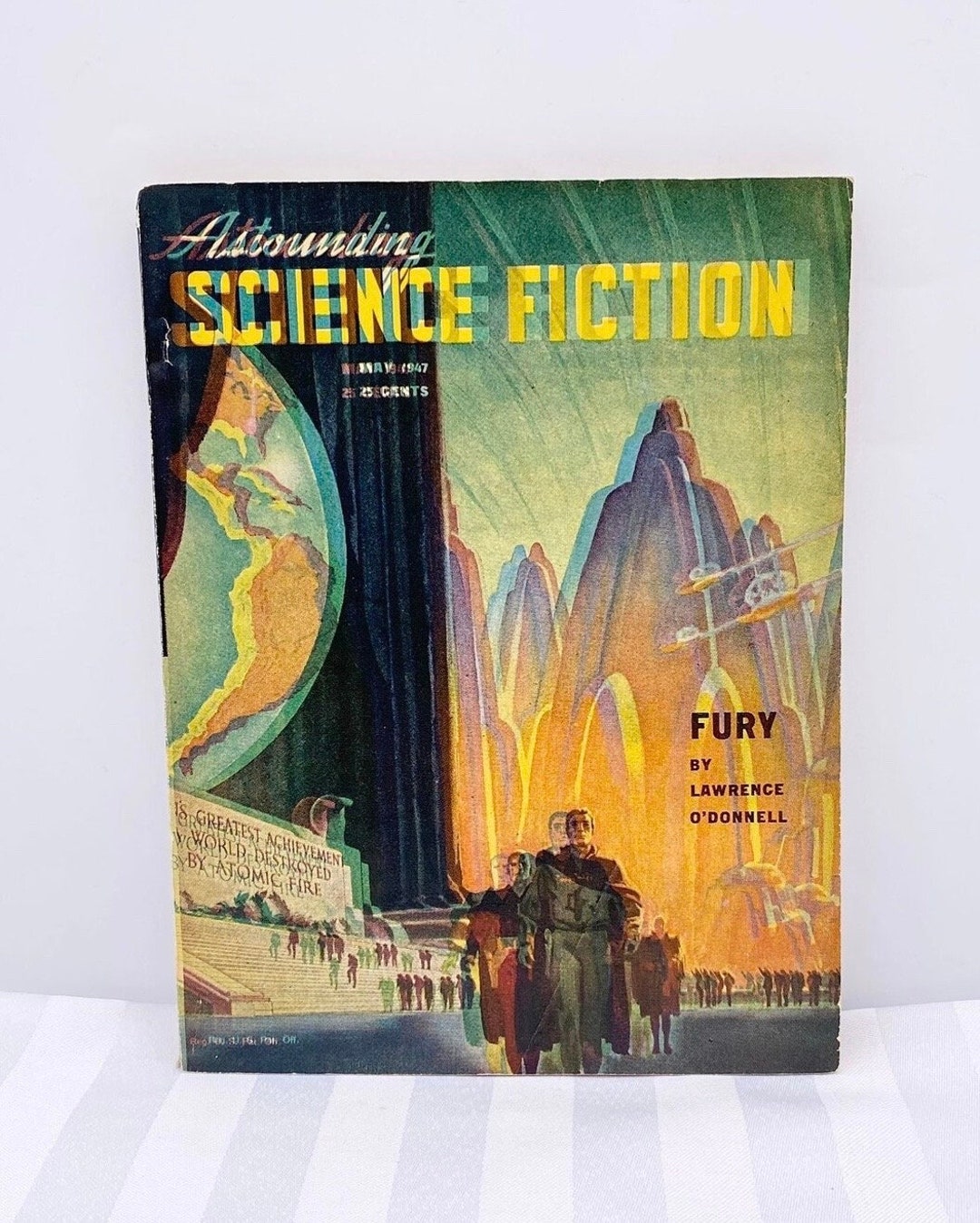 Astounding Science Fiction Magazine From May 1947 - Features Fury by ...