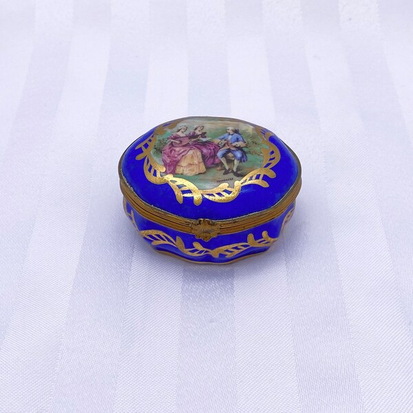 Antique Trinket Box - Etsy