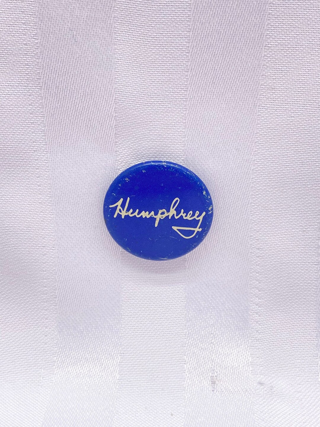 Hubert Humphrey Campaign Pin Back Button 1968 Democratic - Etsy