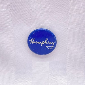 Hubert Humphrey Campaign Pin Back Button 1968 Democratic - Etsy