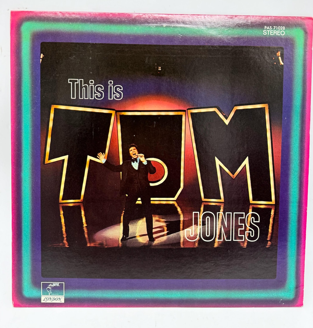 This is Tom Jones Vintage Vinyl Record Album - 1960s Pop Vocal Album ...