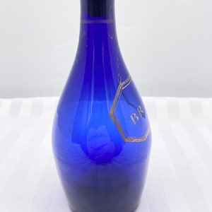 Antique Cobalt Blue Brandy Decanter From the Early 1800s - George III ...