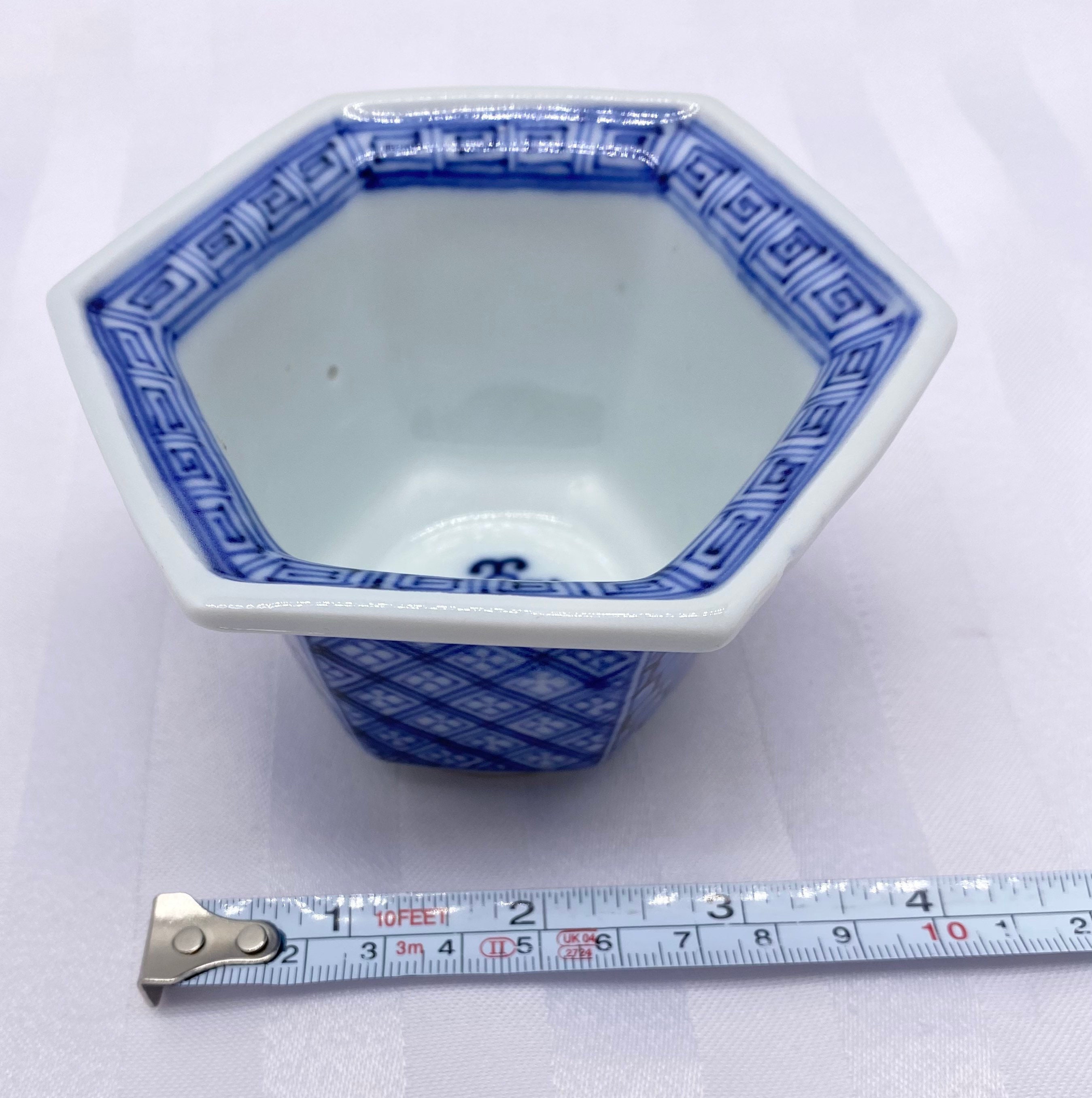 Antique Blue and White Chinese Cache Pot From 19th Century - Etsy