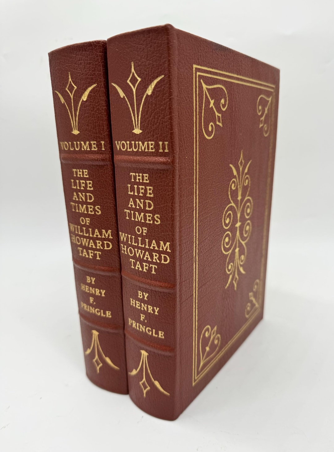 The Life and Times of William Howard Taft by Henry F. Pringle Leather ...
