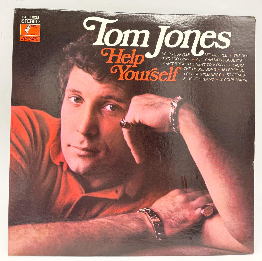 Help Yourself by Tom Jones Vintage Vinyl Record Album - Vintage 1960s ...
