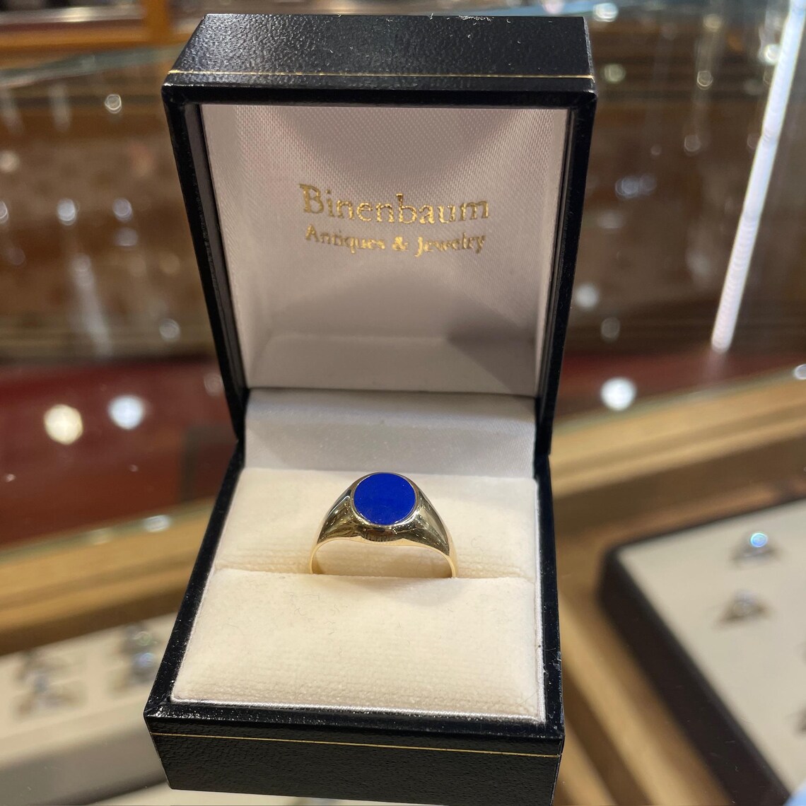 Lapis-lazulis 14k Signet Ring 16697-8929 - Etsy