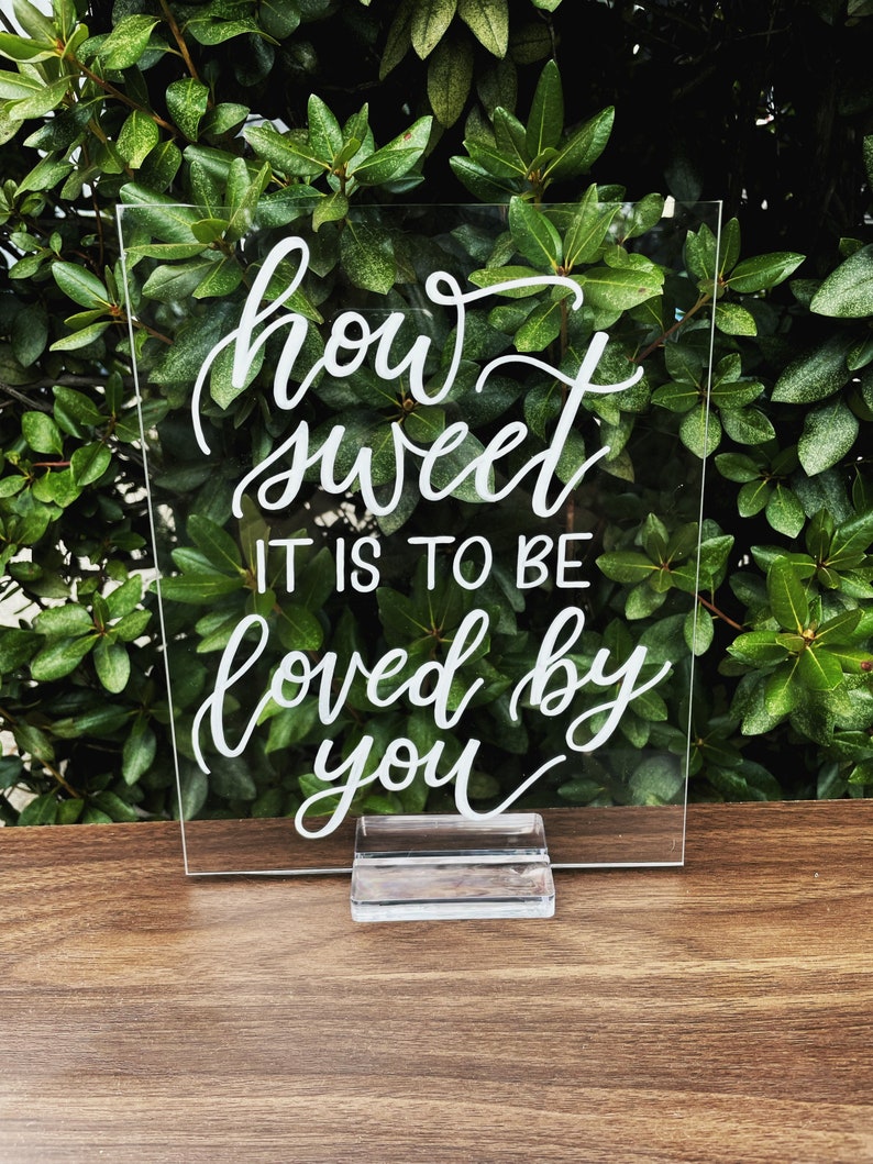 Dessert Table Sign Cake Table Sign How Sweet It is to Be - Etsy