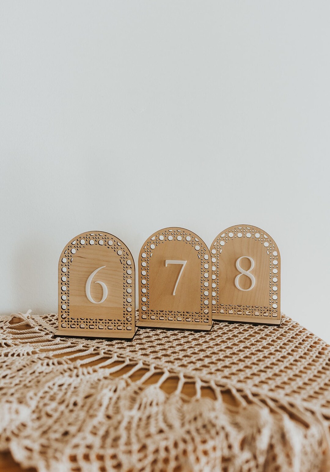 Boho Wedding Table Numbers, Arch Wood Table Numbers, Wood Table Numbers ...