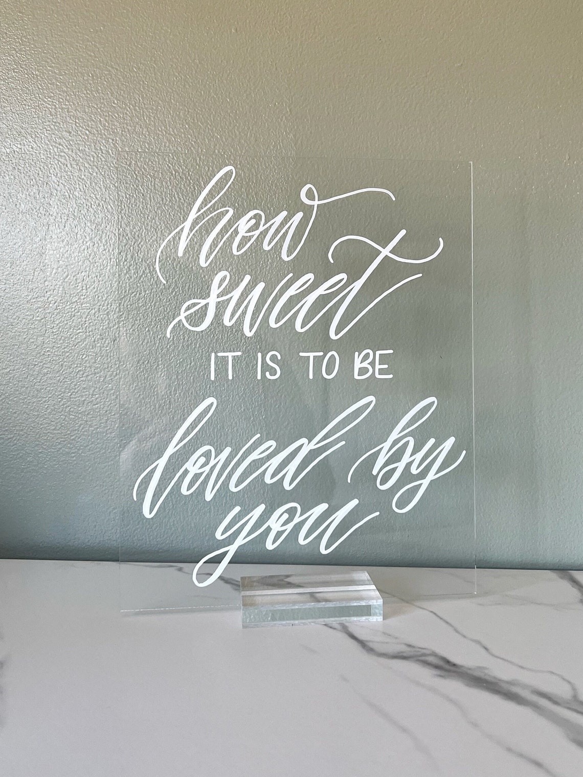 Dessert Table Sign Cake Table Sign How Sweet It is to Be - Etsy