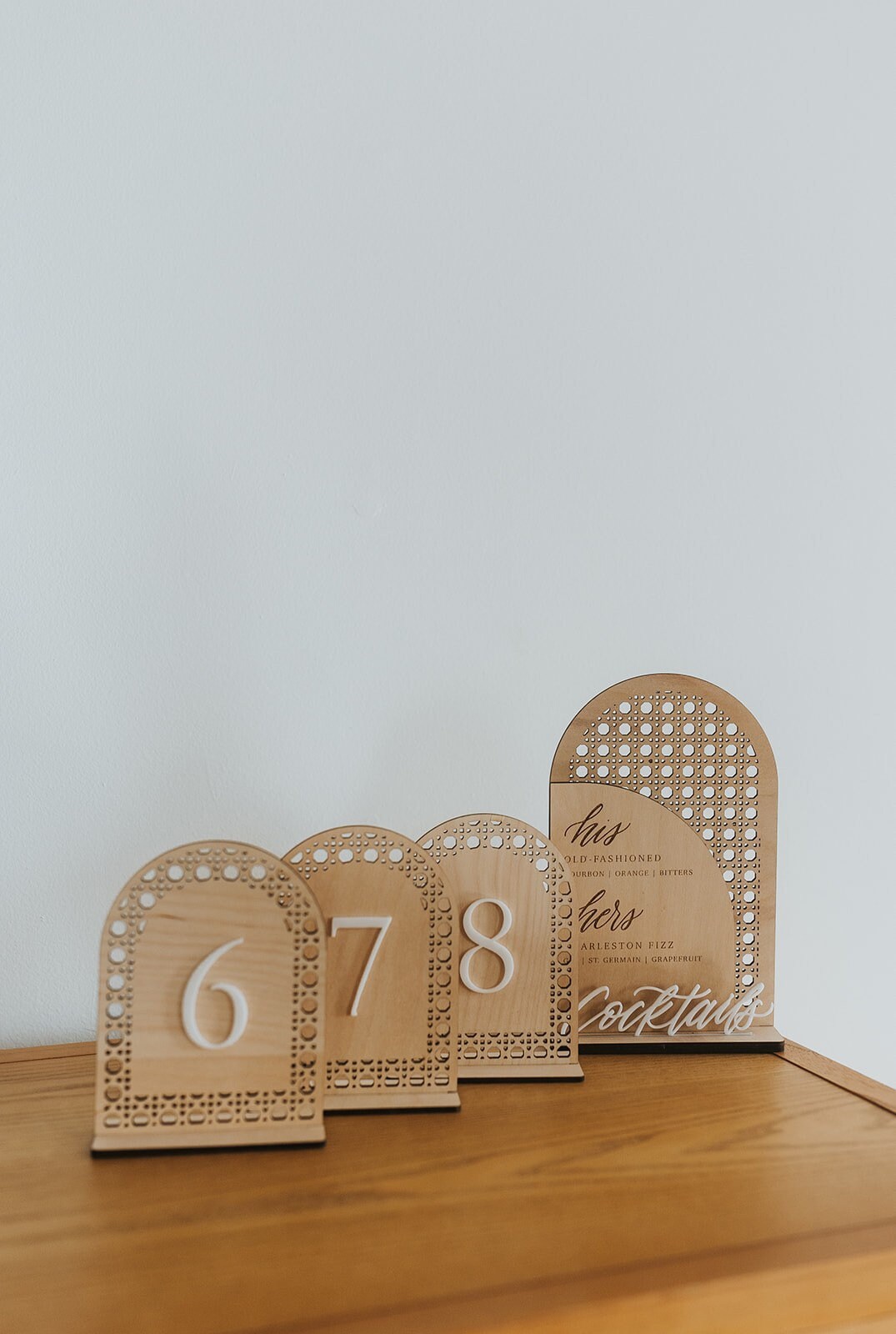 Boho Wedding Table Numbers Arch Wood Table Numbers Wood - Etsy