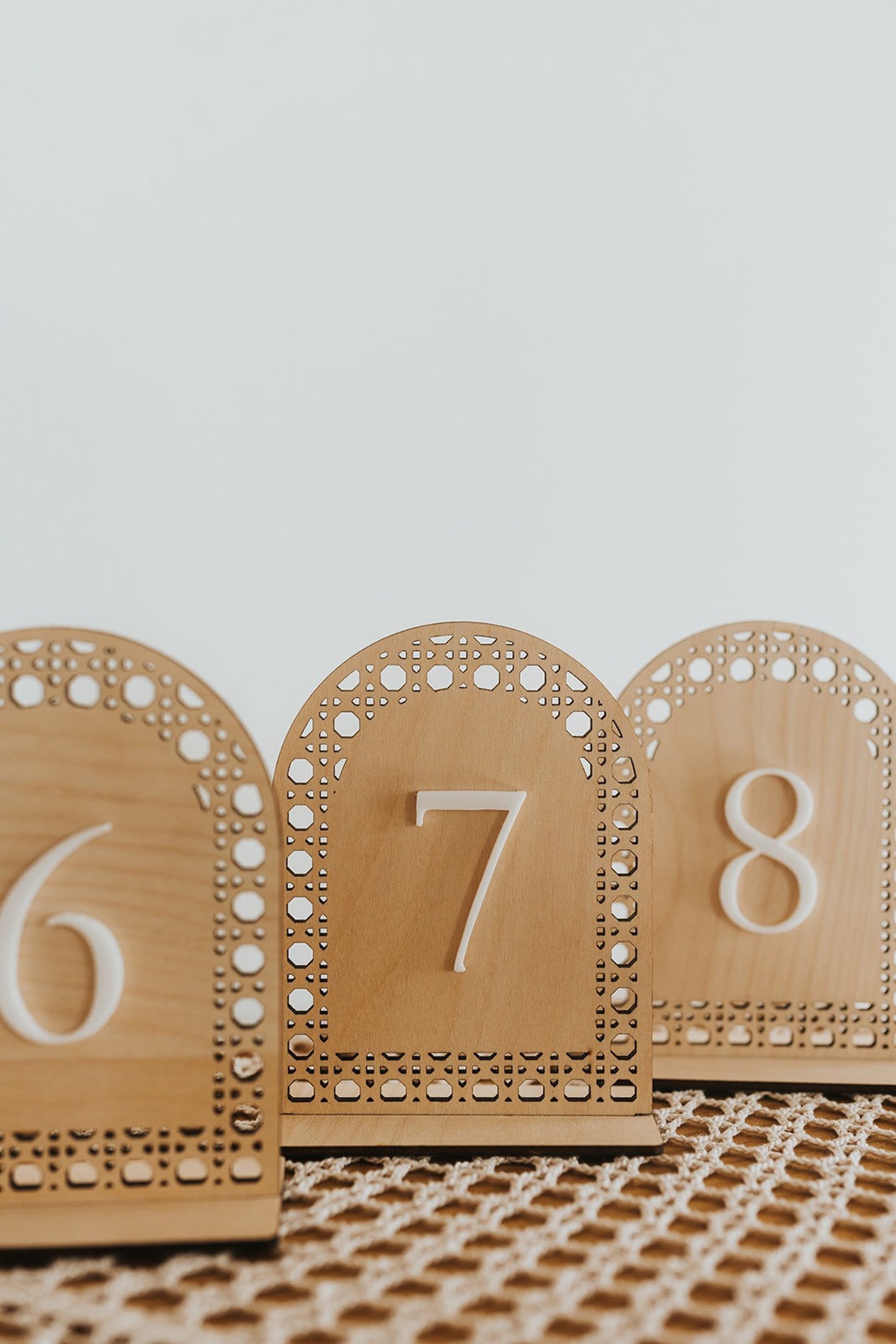 Boho Wedding Table Numbers, Arch Wood Table Numbers, Wood Table Numbers ...